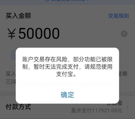 支付宝转账异常截图图标