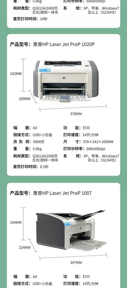 打印机最大打印尺寸是多少截图
