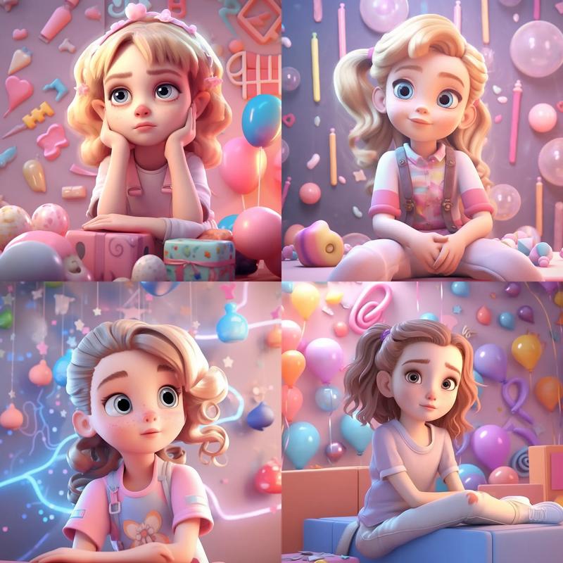 ai少女角色导入图标