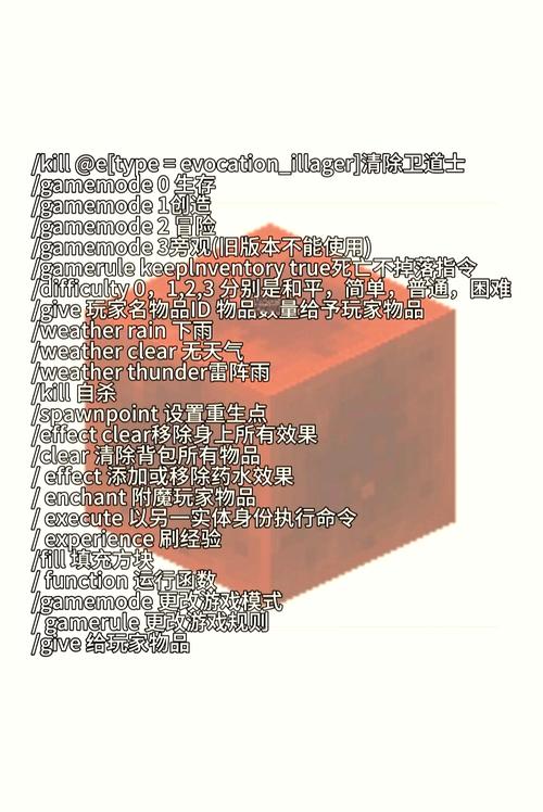 我的世界如何破坏命令方块的指令图标
