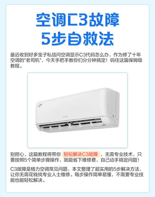 空调显示c3是什么意思图标