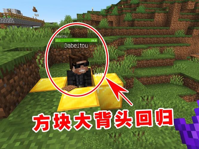 方块大背头玩我的世界截图