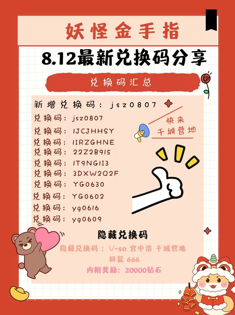 妖怪金手指皮肤兑换码图标