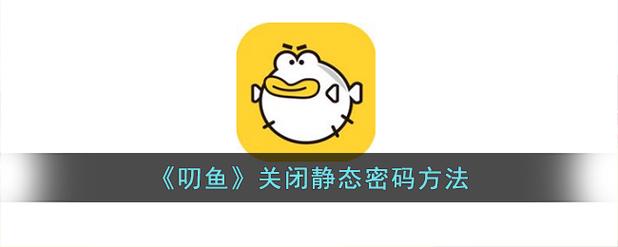 叨鱼怎么关闭静态密码截图