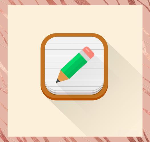 苹果备忘录彩色字体图标