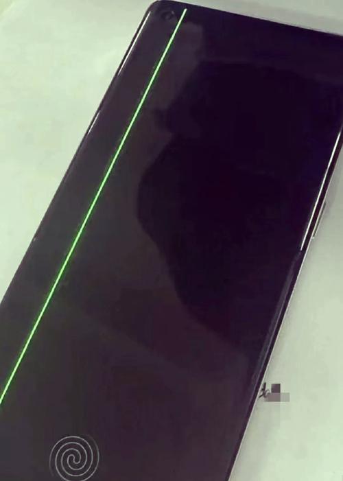 oppo手机屏幕出现一条竖线