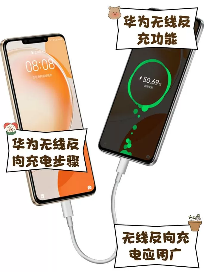 手机反向充电的使用方法截图