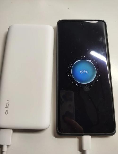oppo手机充上电一直震动图标