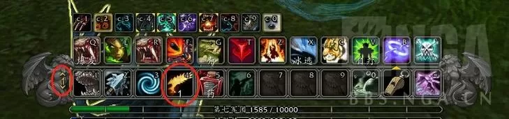 魔兽世界猎人快捷键设置截图