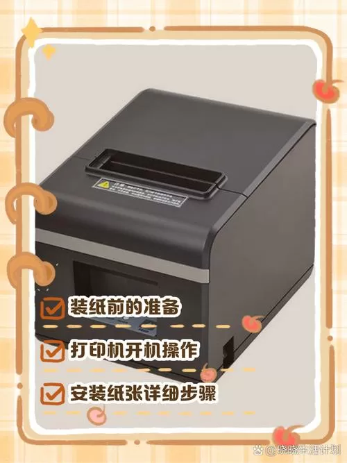 自动接单外卖打印机怎么换纸图标