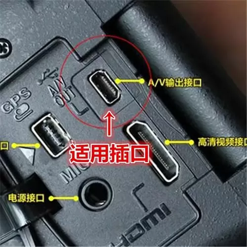 nikon相机充电口在哪里图标