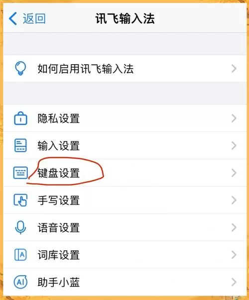 手机如何设置讯飞输入法图标