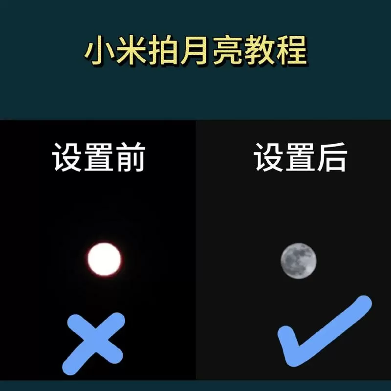 小米如何拍月亮参数图标