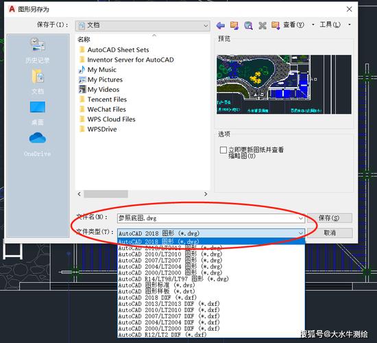 cad保存怎么设置为低版本输出截图