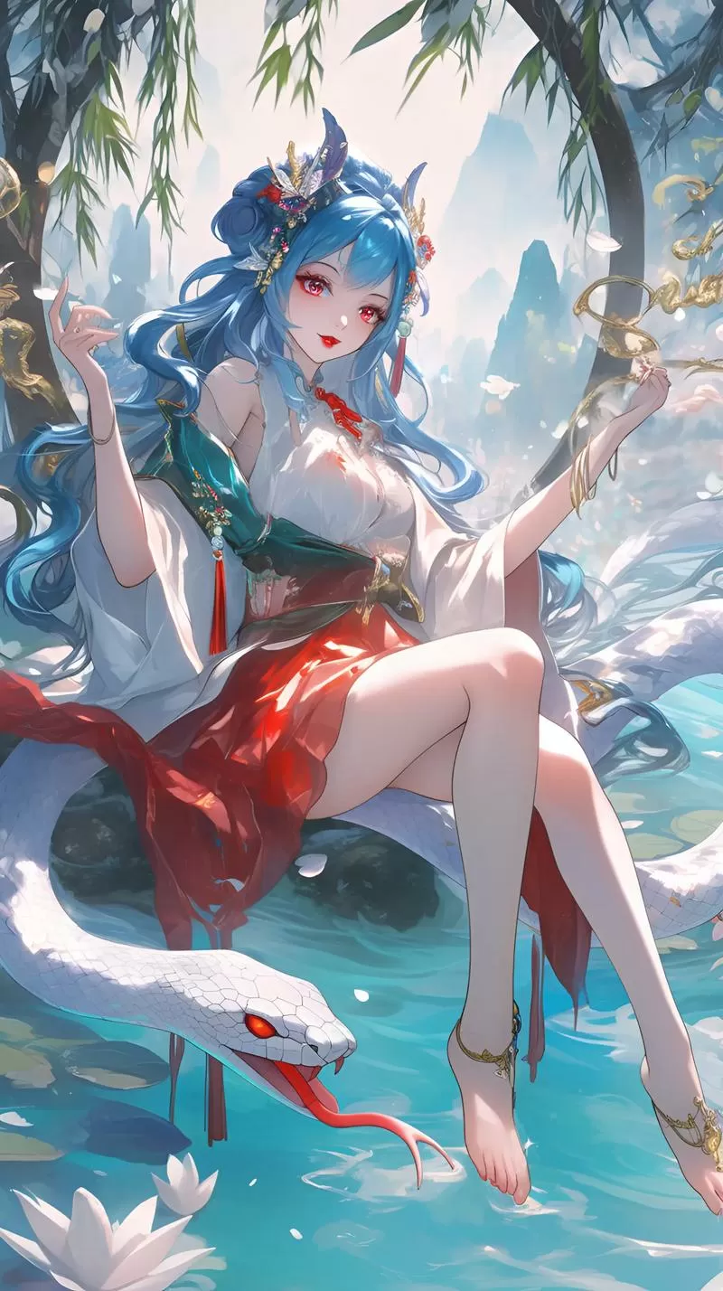 美女动漫手机壁纸截图