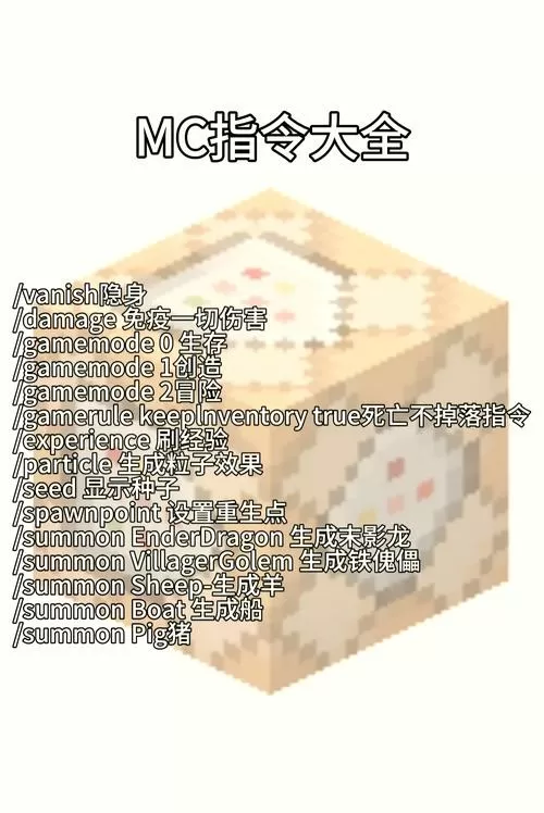 mc指令修改模式截图