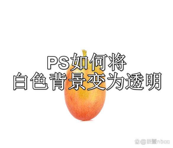 ps怎么将白色背景改为透明图标