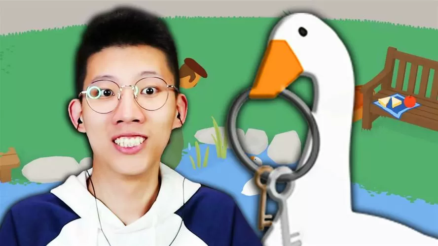 鲤鱼玩捣蛋鹅游戏图标