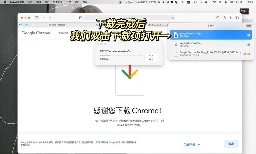 chrome下载不弹出苹果版图标