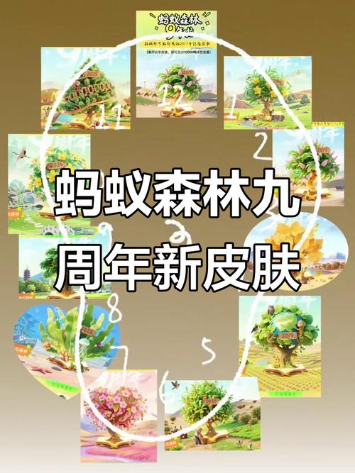 蚂蚁森林最新树皮肤加速永久截图