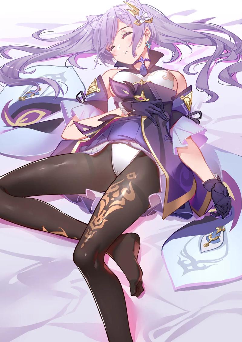 原神胡桃被空c出白色液体光环加速版
