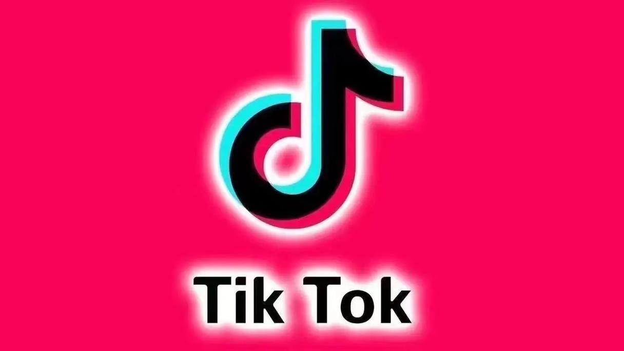国外版抖音tiktok粉色版本图标