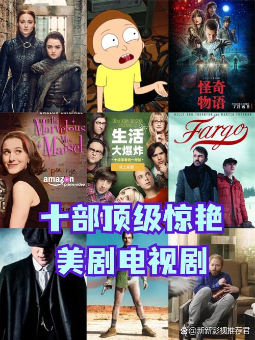 十部顶级惊艳美剧电视剧图标