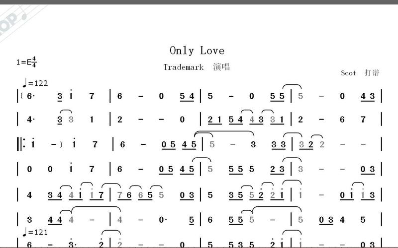 only love简谱永久vip截图