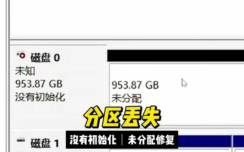固态硬盘显示没有初始化