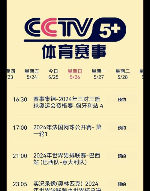 cctv5+体育节目表赚钱版图标