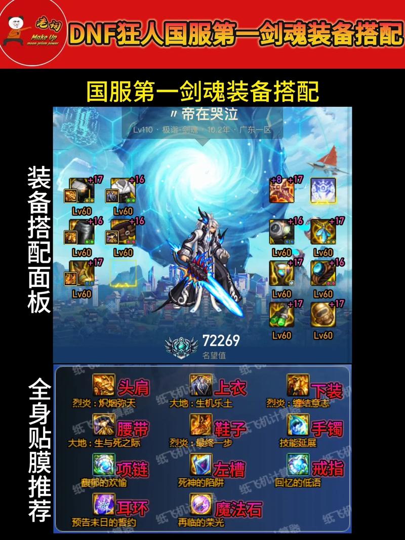 60版本剑魂顶级装备绿色版截图