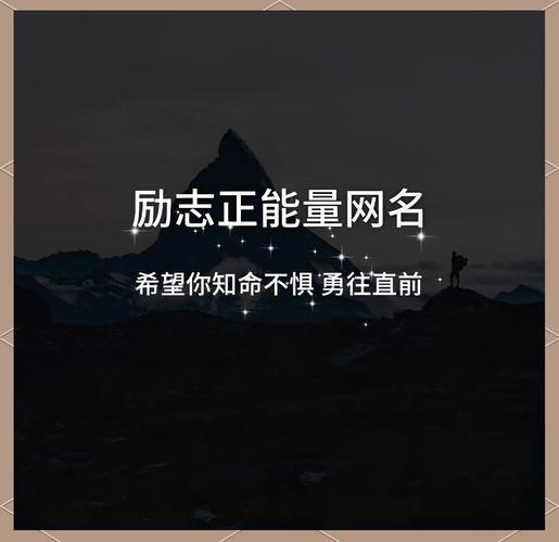 正能量限量版网名截图