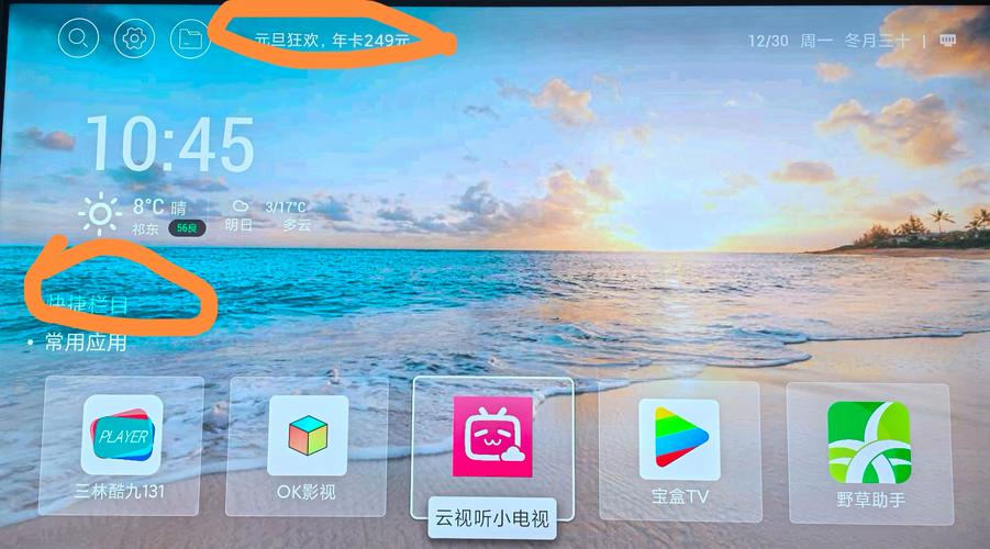 当贝桌面去广告精简永久vip版图标