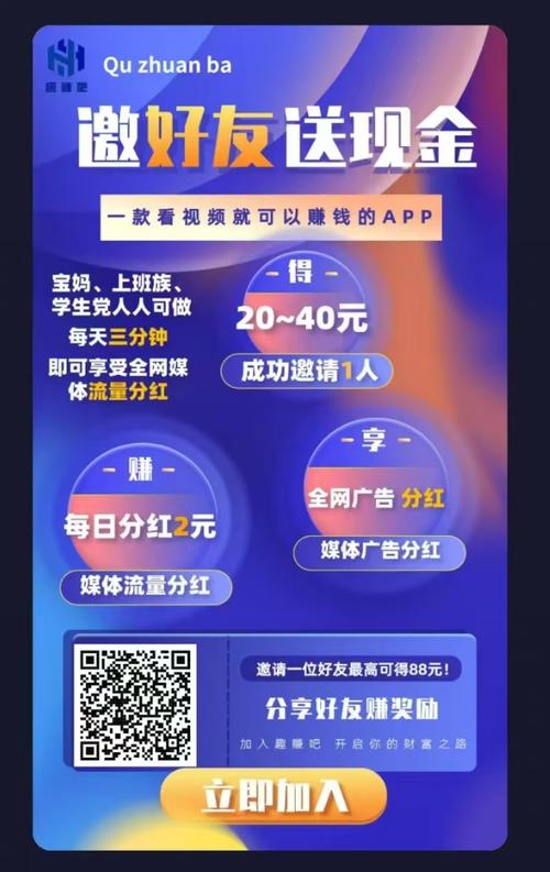 趣挣赚钱蓝色旧版无广告截图