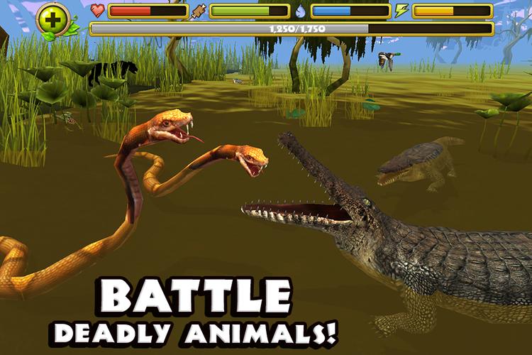 野生非洲鳄鱼模拟器光环加速版