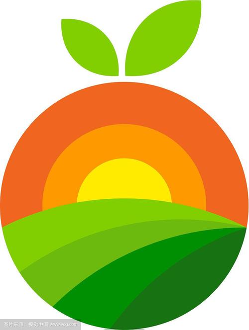 发财果园橙色版图标