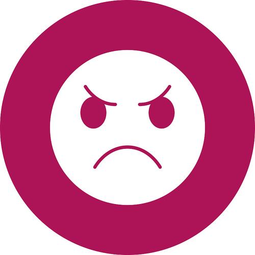 怒吼emoji
