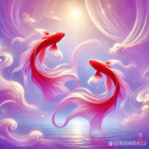 好运锦鲤紫色版图标