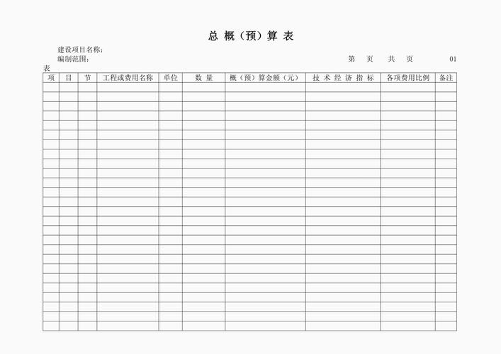 复杂表格模板大全图截图
