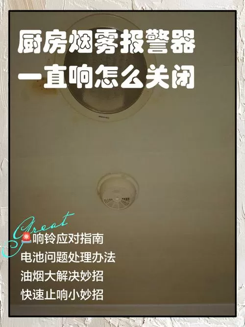 家用火警报警器一直响怎么关掉图标