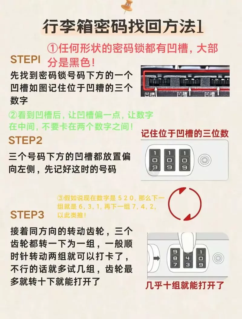 有密码的行李箱忘记密码怎么办图标