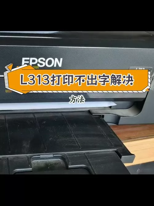 爱普生打印机有墨但是打印不出来