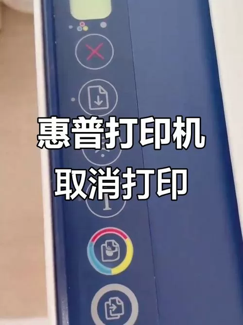 惠普打印任务在哪取消