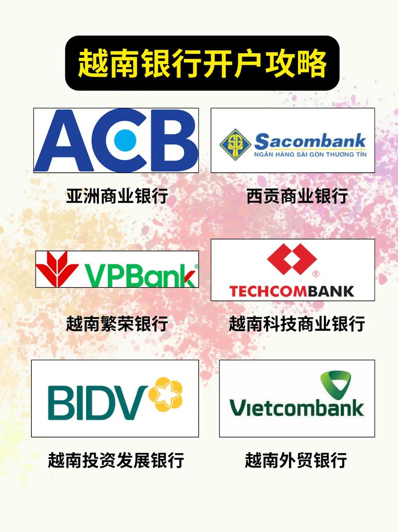 越南银行APP安装方法图标
