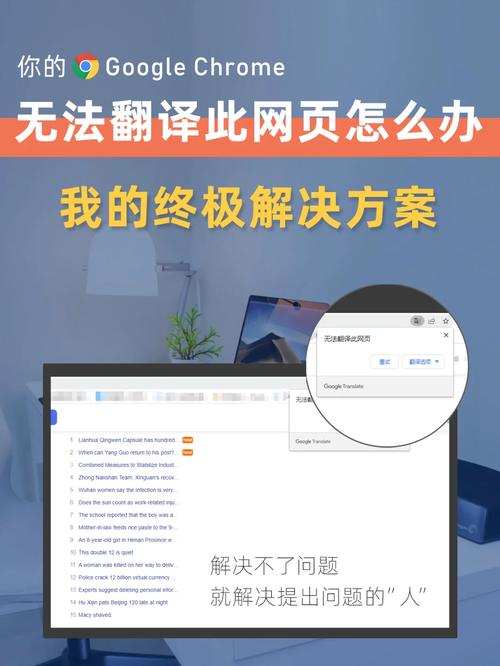 网页无法翻译成中文怎么办图标