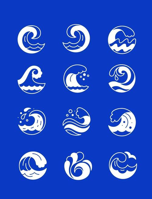 海浪图标