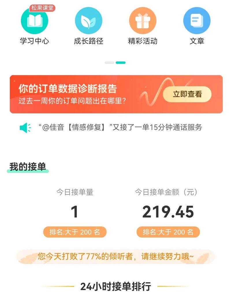 倾听兼职