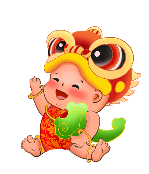 财神小童子50级图标