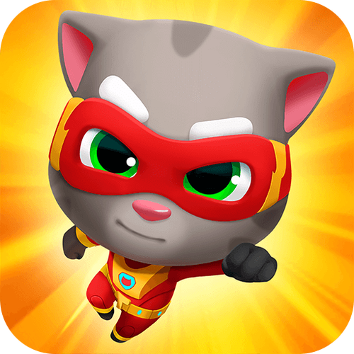 汤姆猫炫跑红包版(TalkingTomHeroDash)图标