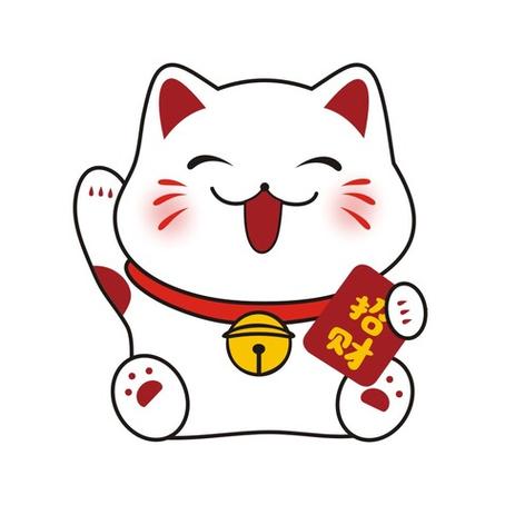 欢喜招财猫赚钱版图标